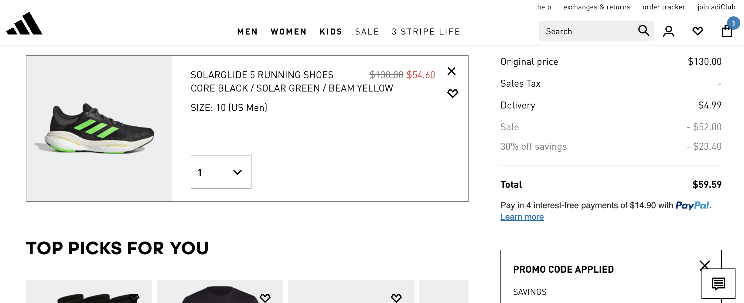 These adidas Solarglide Running Shoes Are Less Than $60 With Code Right ...
