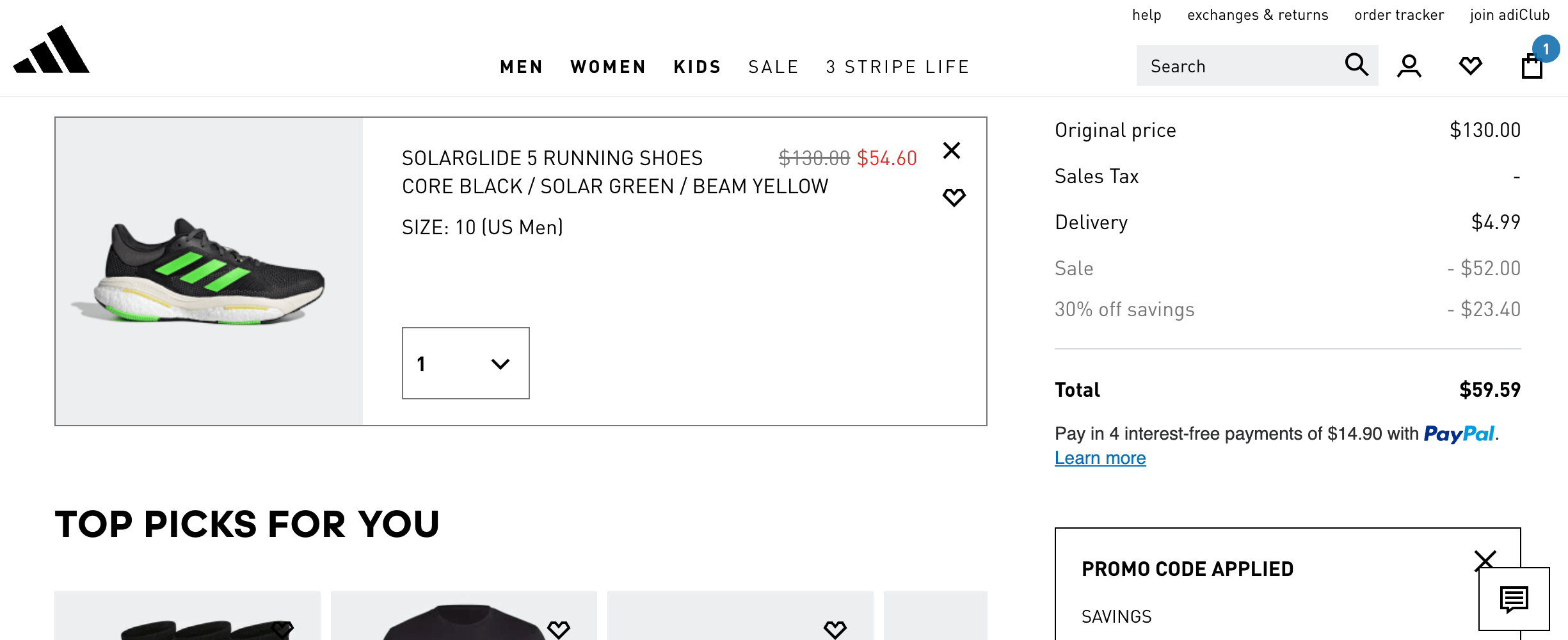 These adidas Solarglide Running Shoes Are Less Than $60 With Code Right ...