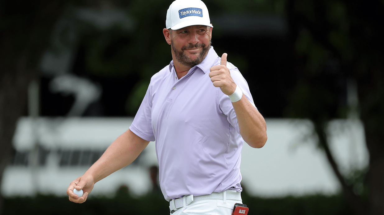 Michael Block's Legend Grows With Par Save From Gravel Bridge