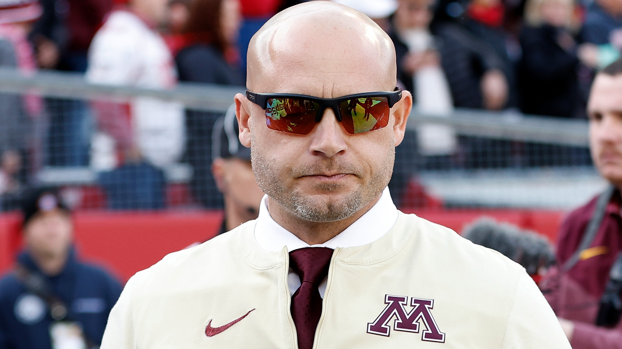 Viral Photos Show Hilarious PJ Fleck Transfomation