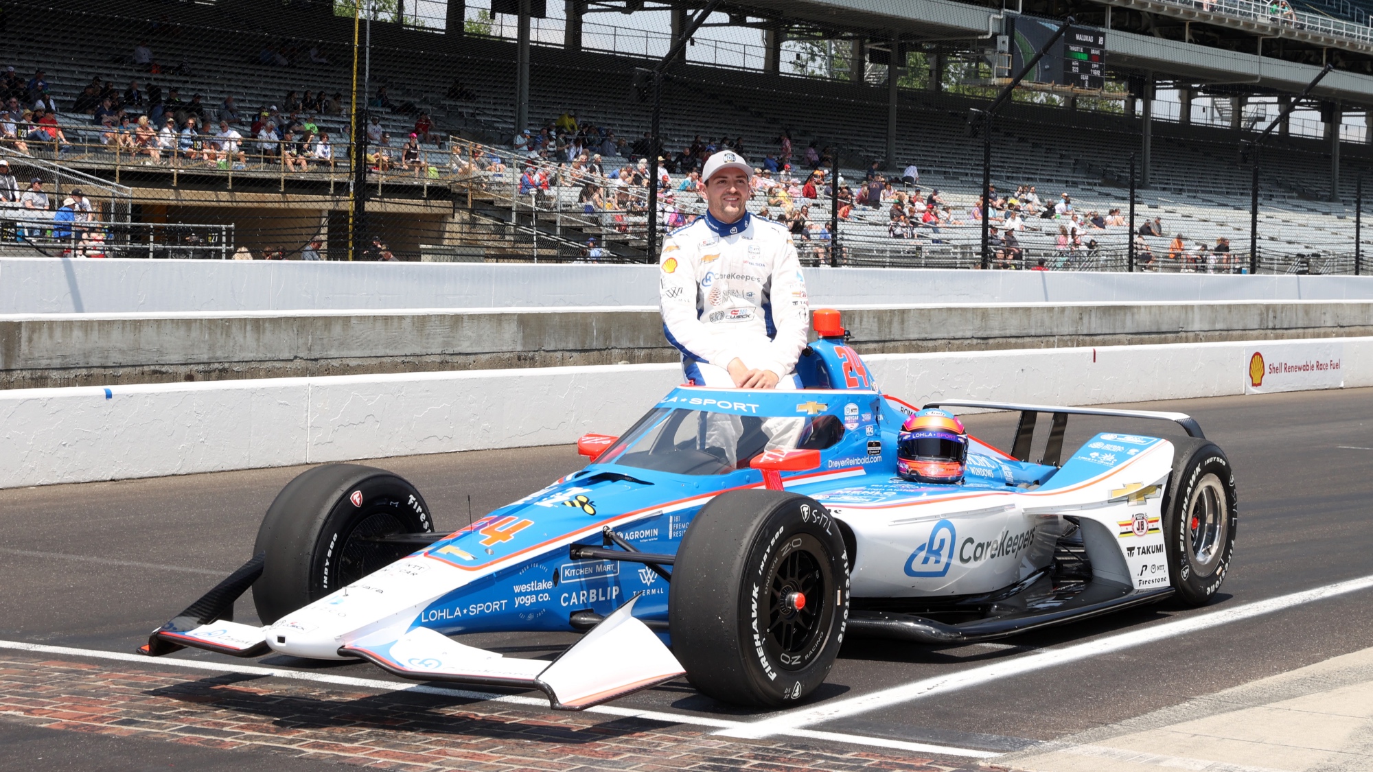 IndyCar Driver Stefan Wilson Shares Update From Hospital