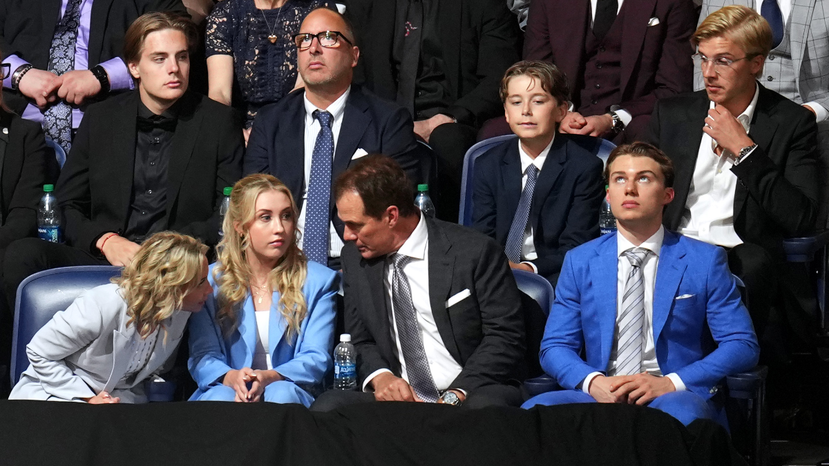 NHL Fans Thirst Over Connor Bedard's 'Smoke Show' Mom