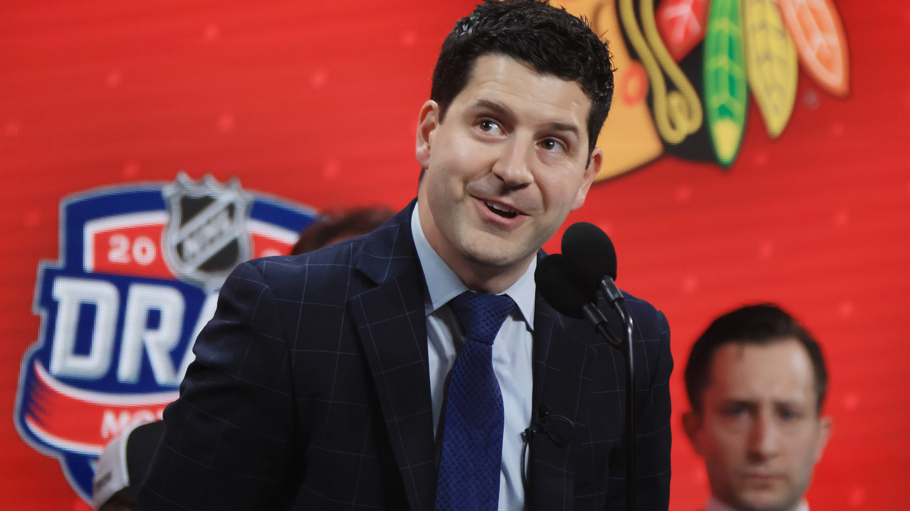 Blackhawks GM Messes With Reporter During Random Interview