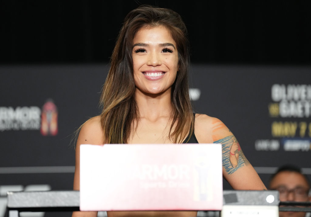 UFC Star Tracy Cortez Hits The Beach In Brazil After Training Session ...
