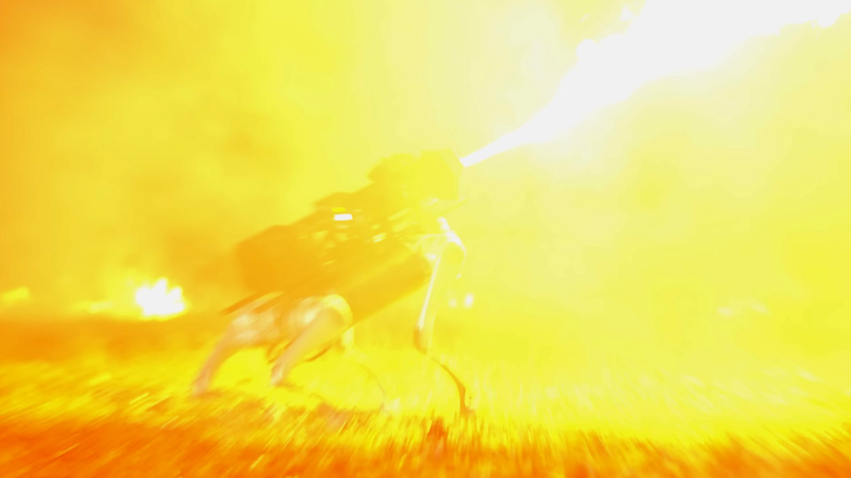 You Too Can Now Own A Flame-Throwing Robot Dog!