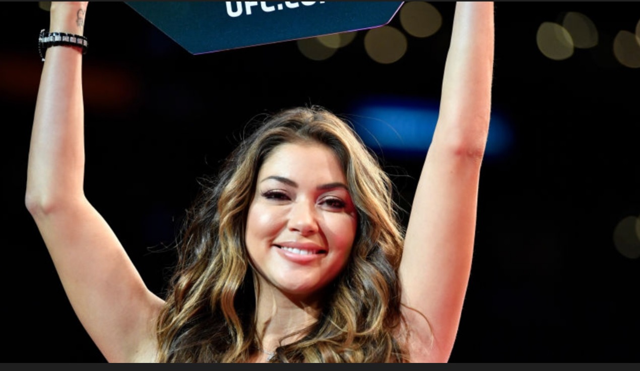 UFC Ring Girl Arianny Celeste Latest Yellow Bathing Suit Causes A Stir ...