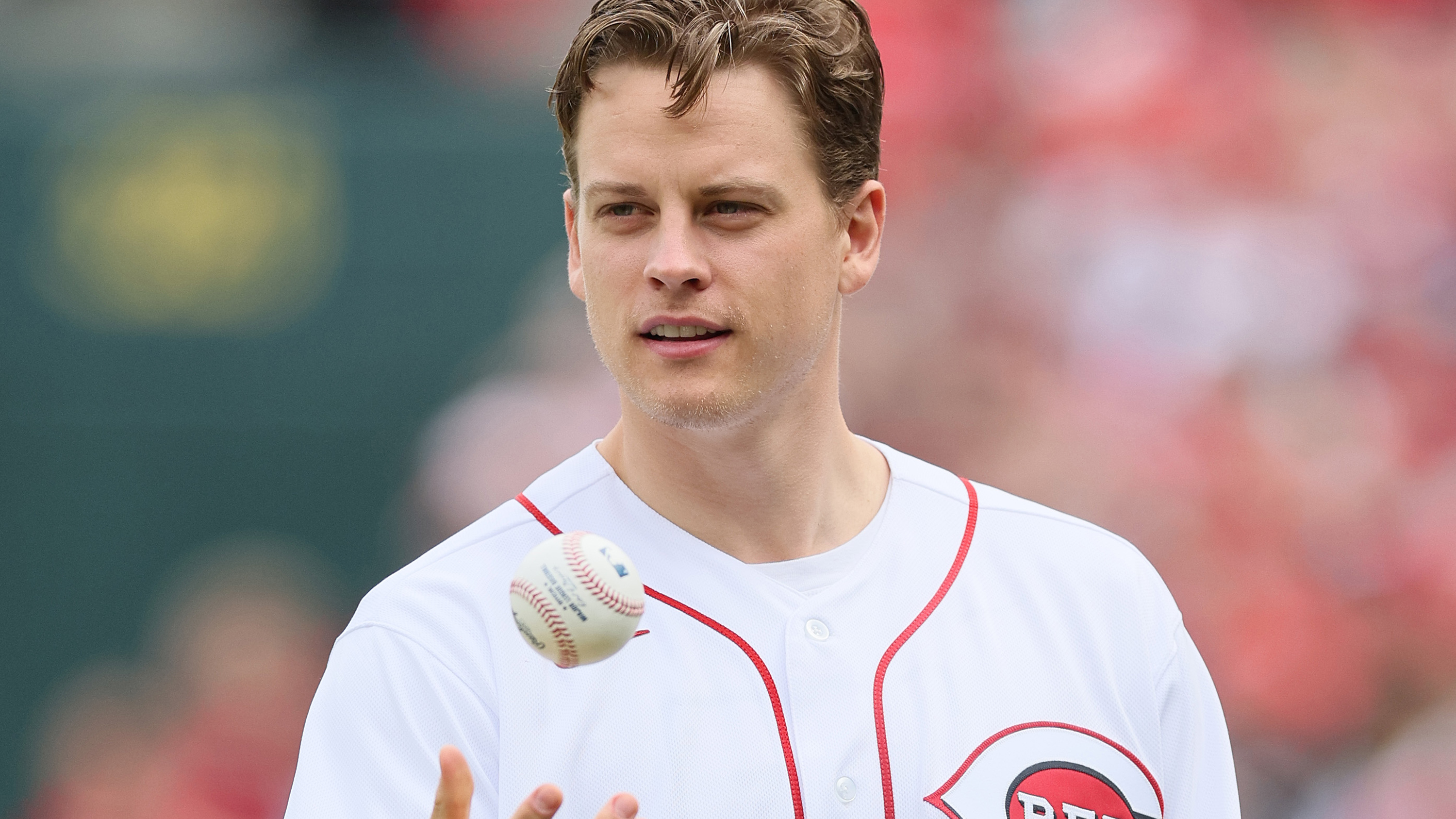Joe Burrow Hit A Bunch of Home Runs At Reds Batting Practice