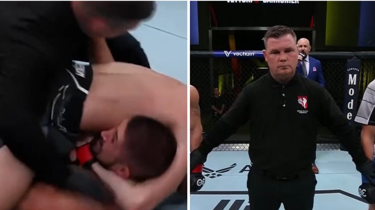 UFC Ref Keith Petersen Under Fire For Bizarre Early Stoppage - BroBible