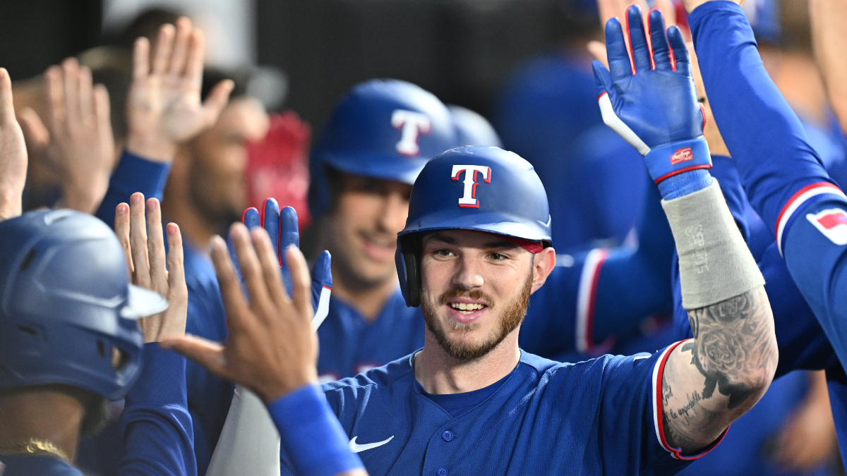 Rangers Catcher Trolls Umps During HR Trot For Controversial Call