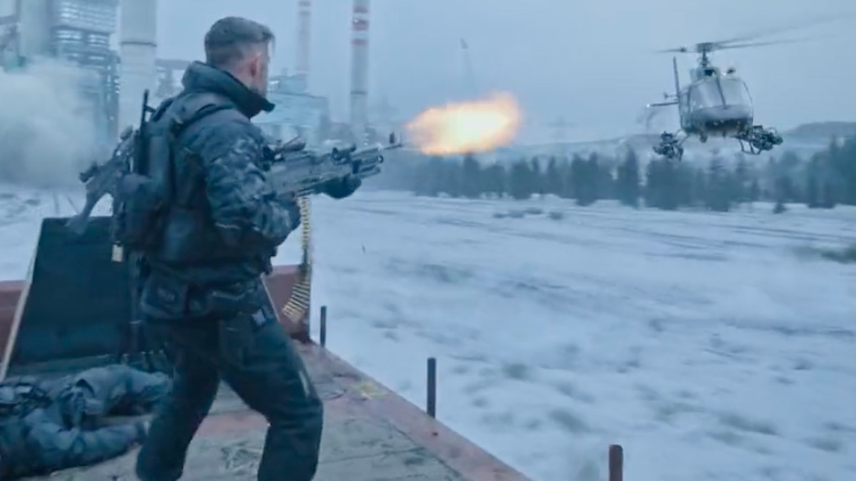 Tyler Rake Fights A Helicopter In New Clip From 'Extraction 2'