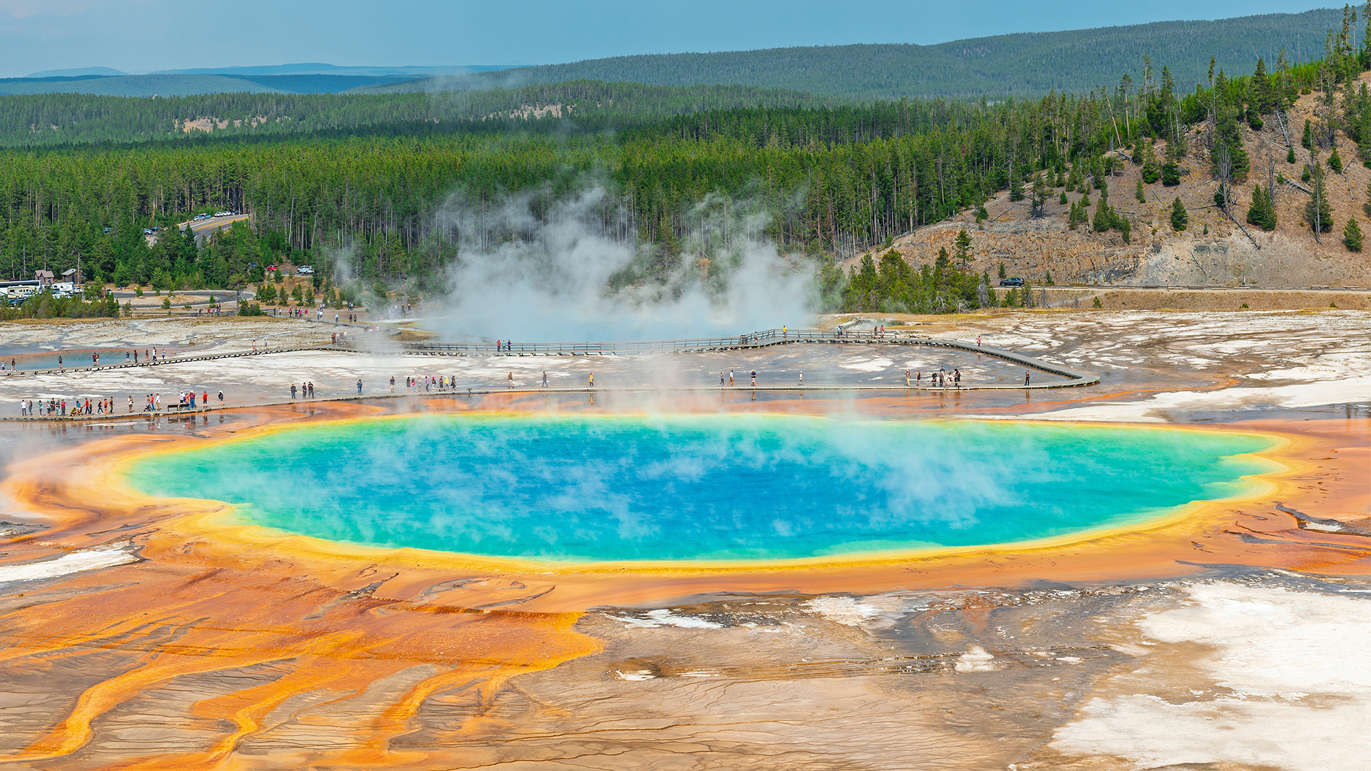 Yellowstone Visitor Instantly Regrets Dipping Hand In Hot Spring