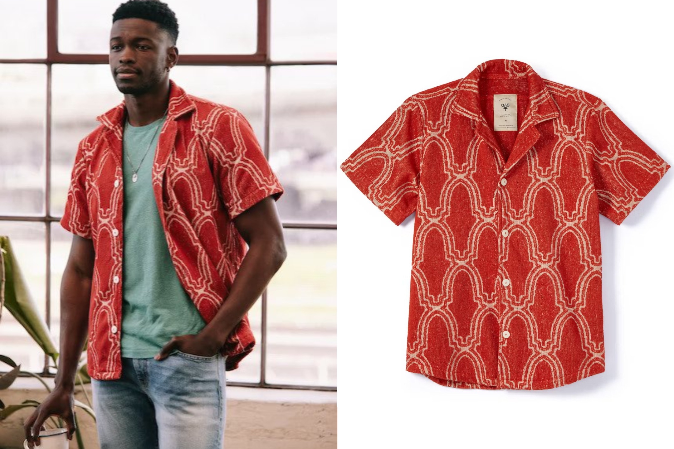 This Huckberry x OAS Marrakech Terry Shirt Feels Like A Bathrobe And Is ...