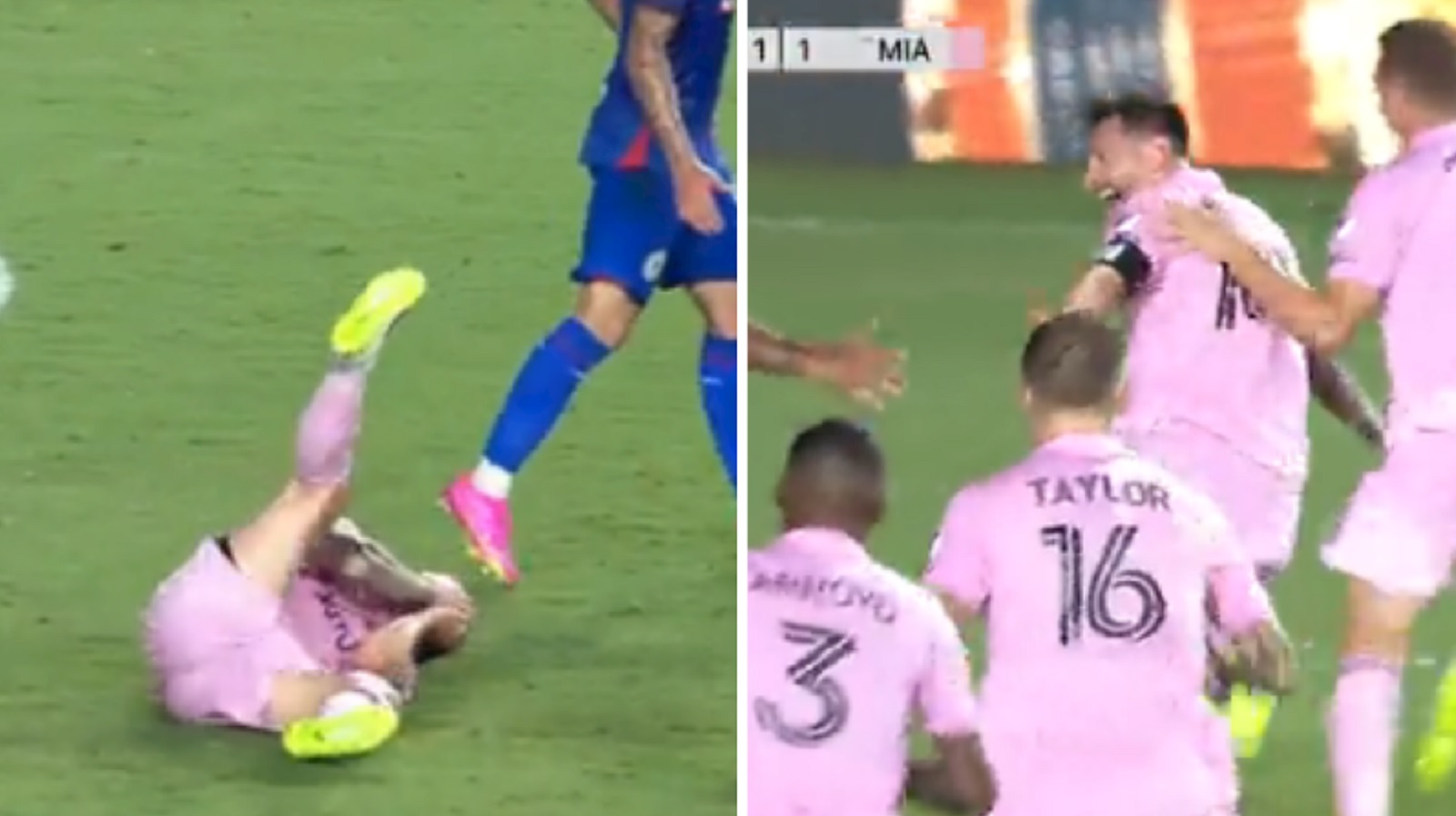 'MLS Is Rigged' Messi Accused Of Flopping, Being Gifted Foul Call ...
