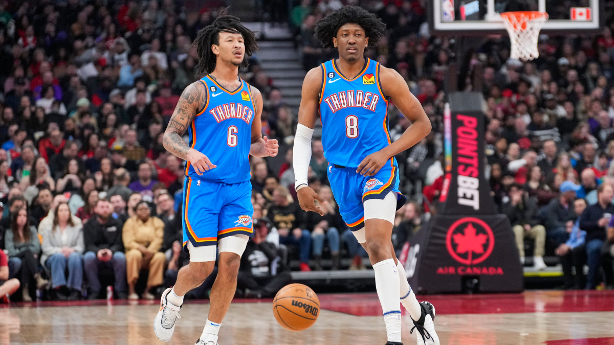 Thunder Players Laugh As NBA Reporter Roasts Teammate