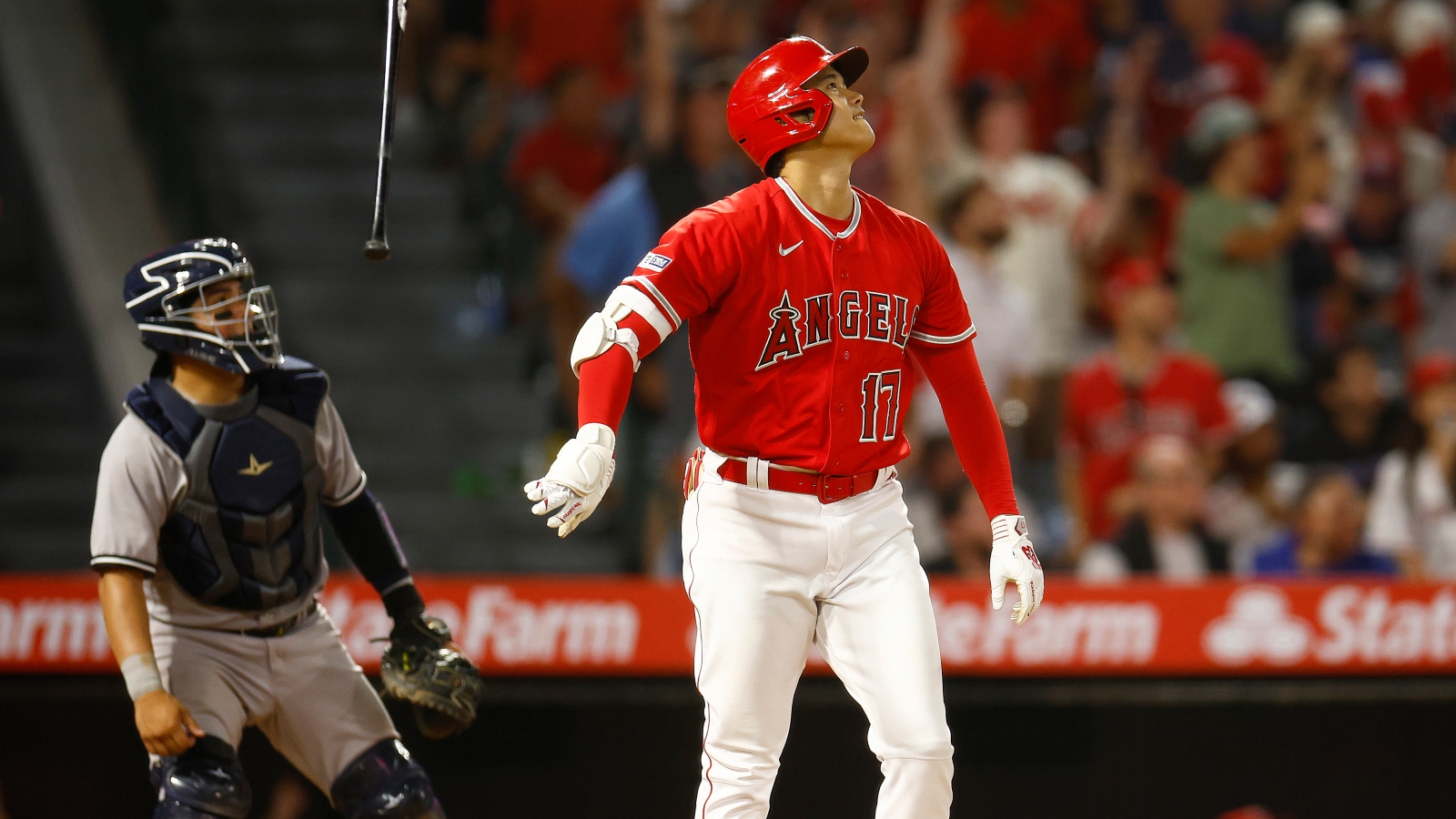 Shohei Ohtani Rocks MLB World With Iconic Bat Flip