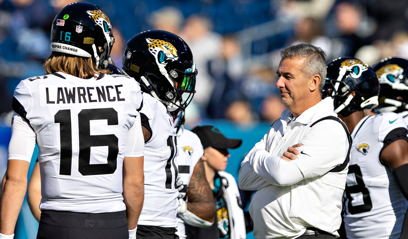 Fans Confused And Amused By The Jaguars' New Wall Of Helmets