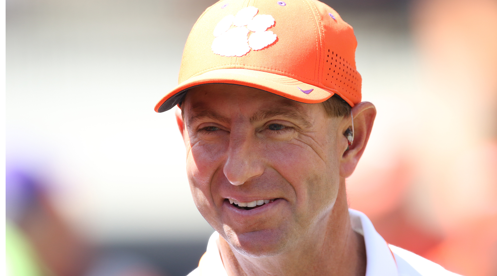 Dabo Swinney Signs Female Clemson Fan's Leg Tattoo Of Himself