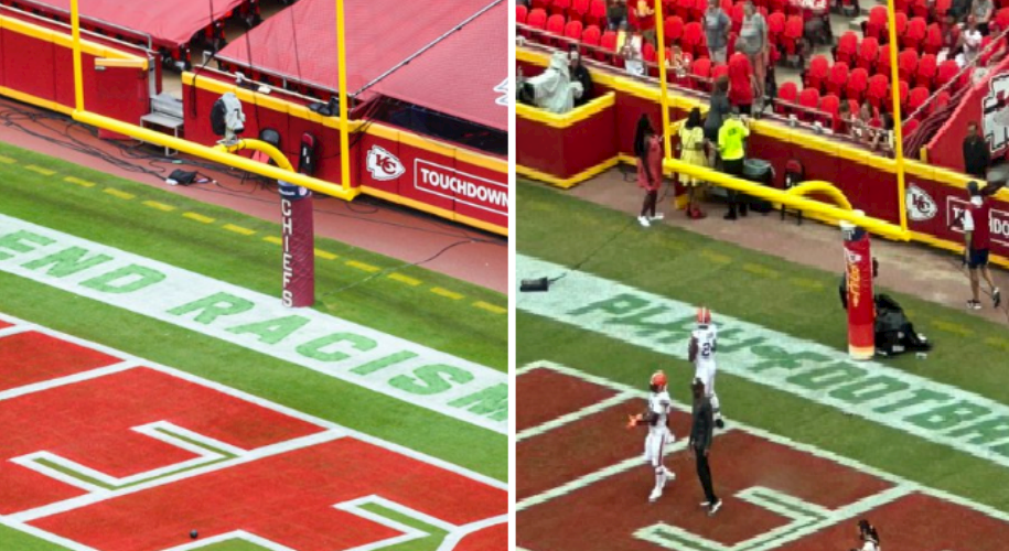 UPDATE: 'End Racism' Replaced With 'Play Football' In NFL Endzones ...