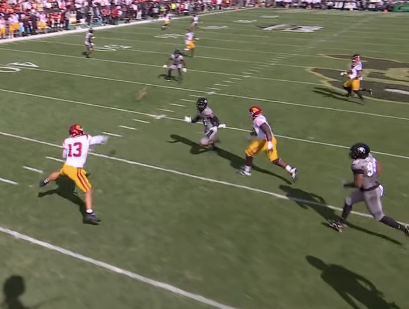 Caleb Williams Proves Why He's #1 Draft Pick With Crazy Throw