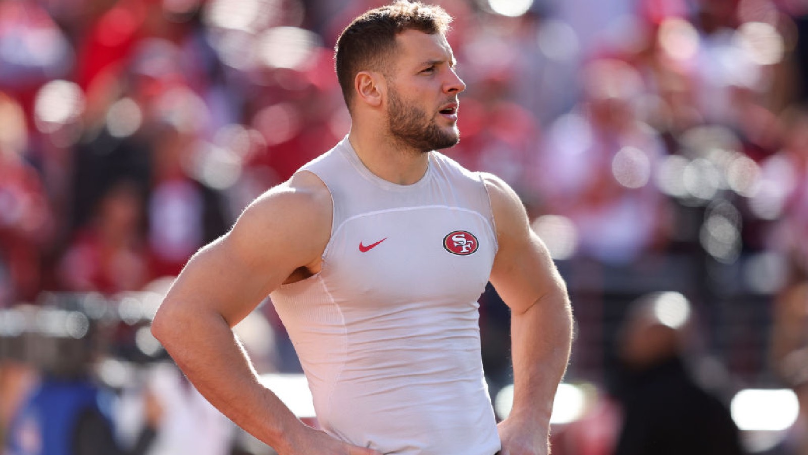 Nick Bosa Uses Strange Ritual To Get Pumped Up While Playing