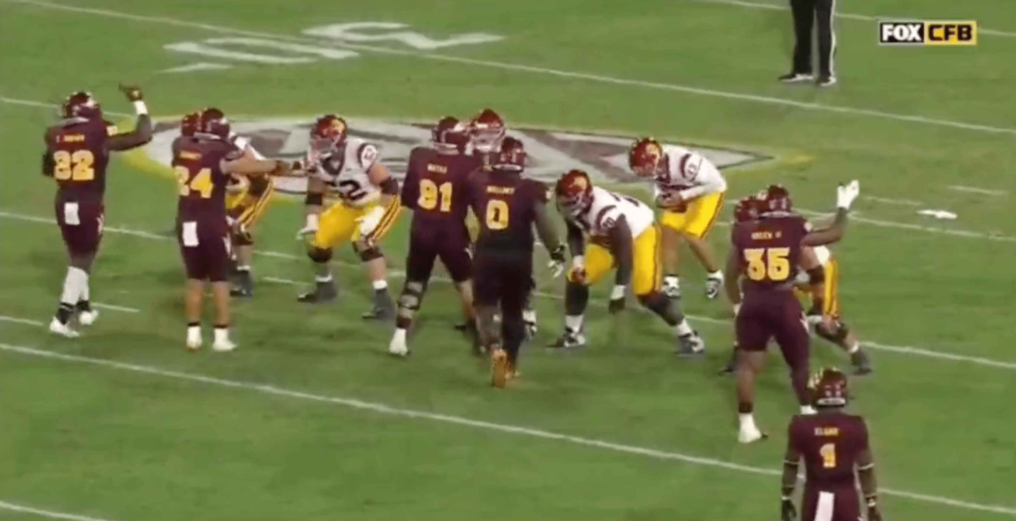 Caleb Williams Writhes In Pain After Rogue Snap Goes Very Wrong