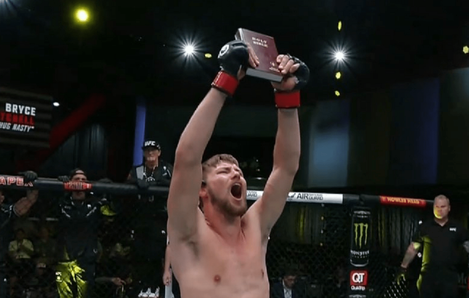 UFC's Bryce Mitchell Brought A Bible Into The Cage And Started ...