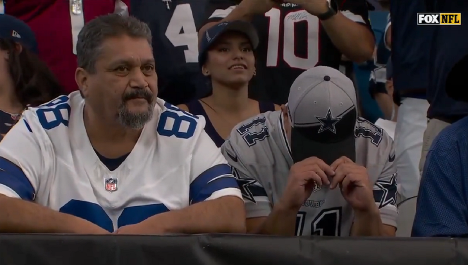 Sad Cowboys Fans Go Viral During Cowboys' Shocking Upset Loss To The ...