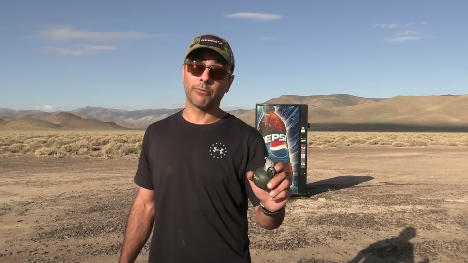 Exploding M67 Grenade Goes Off Inside Vending Machine (Video)