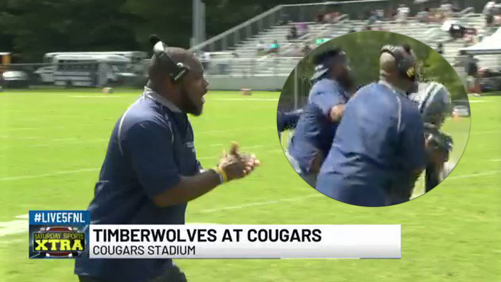 Bizarre Scene Unfolds As Reporter Is Thrown Out Of HSFB Game