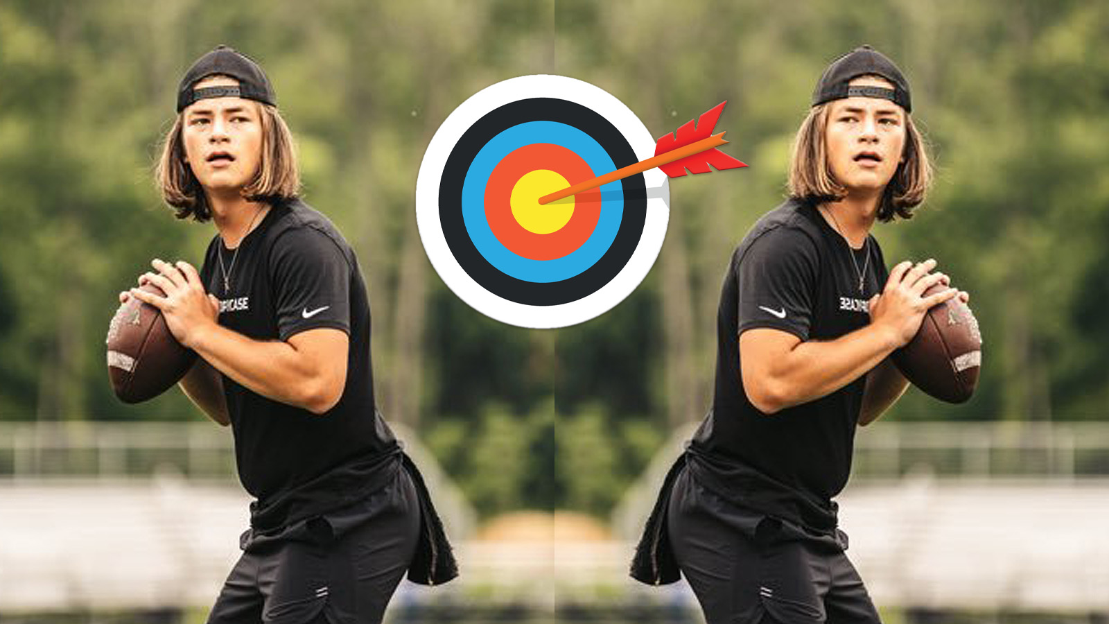 Ambidextrous HSFB QB Shows Off Big Advantage While Throwing