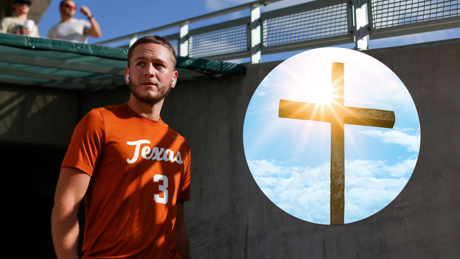 Quinn Ewers Speaks Profoundly About Faith On Most Ironic Day