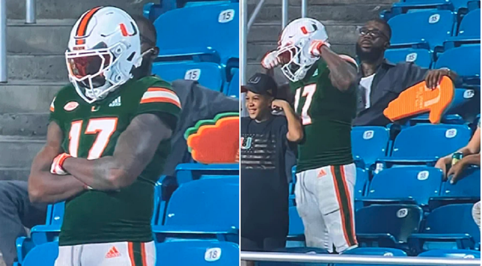Canes Fan Who Wears Full Uniform To Games Goes Viral And The Story ...