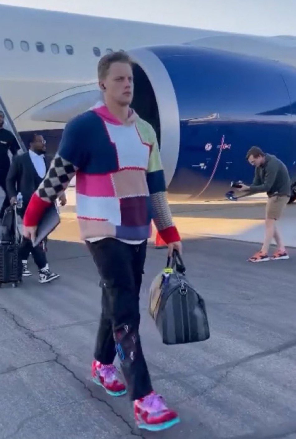 Joe Burrow's Pricey Jacket Goes Viral After Wearing Free Clothes