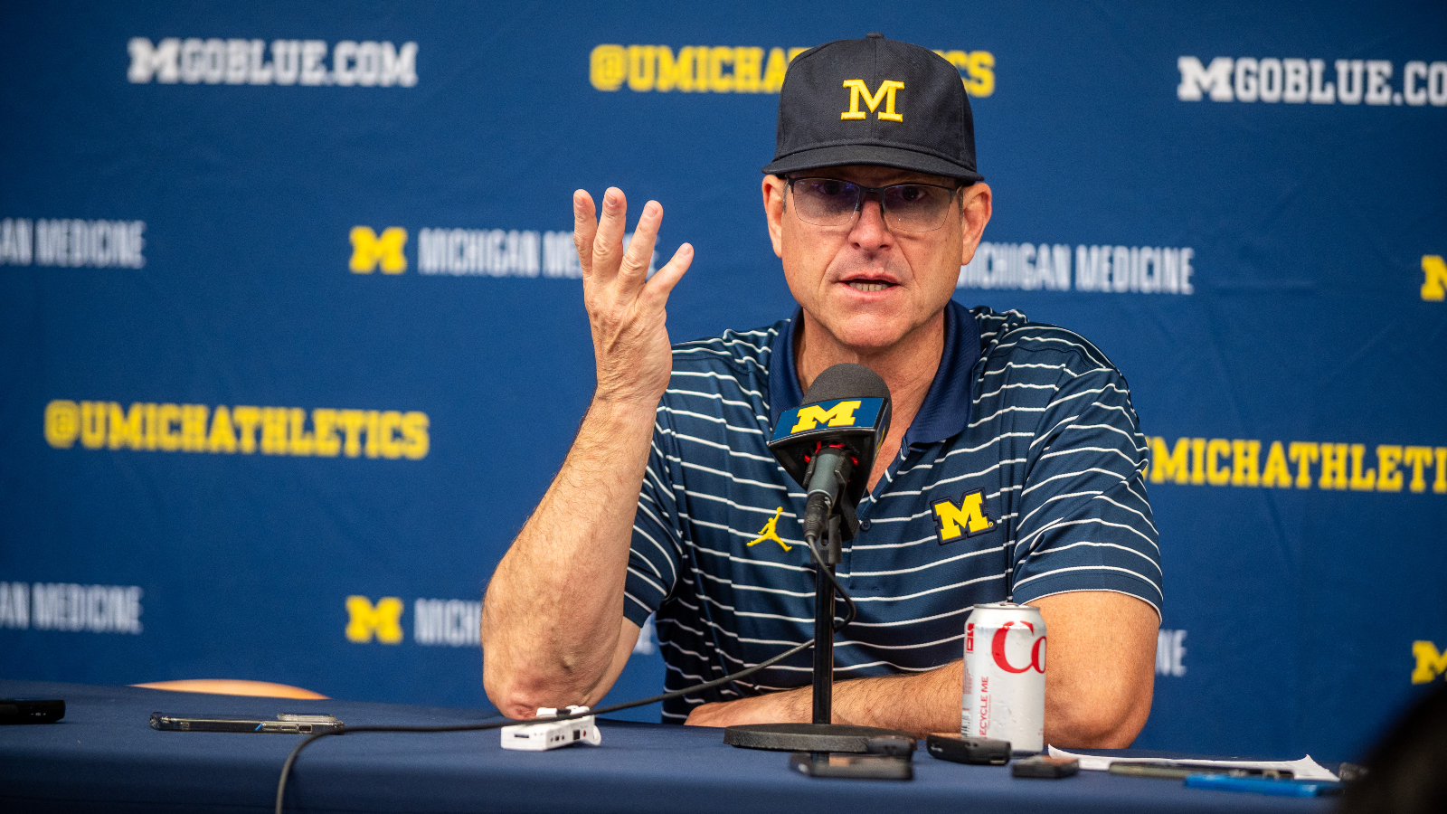 Jim Harbaugh Gives Strong Response To Sign Stealing Allegation