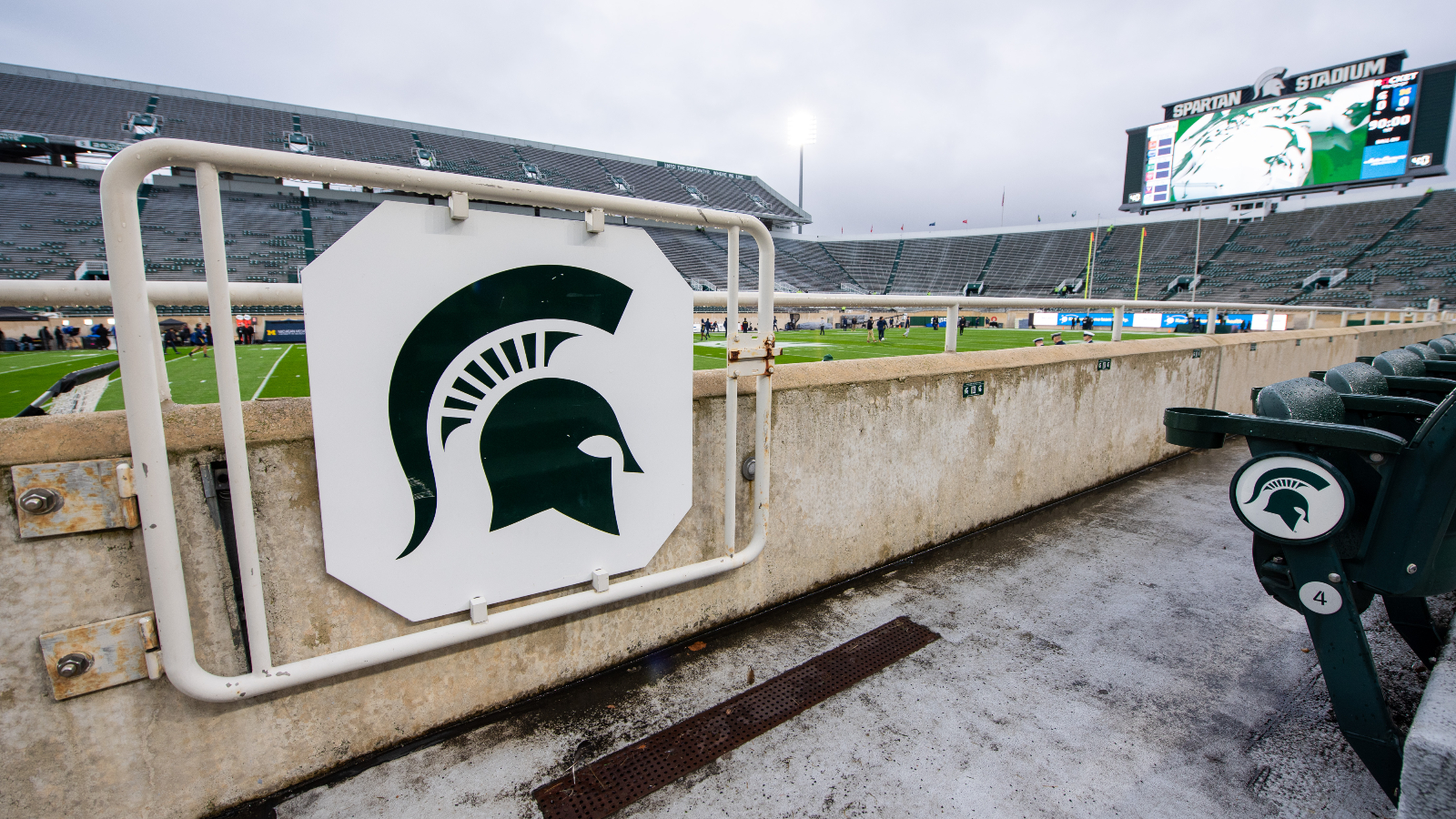 Michigan State Places Blame For Hitler Picture On Scoreboard