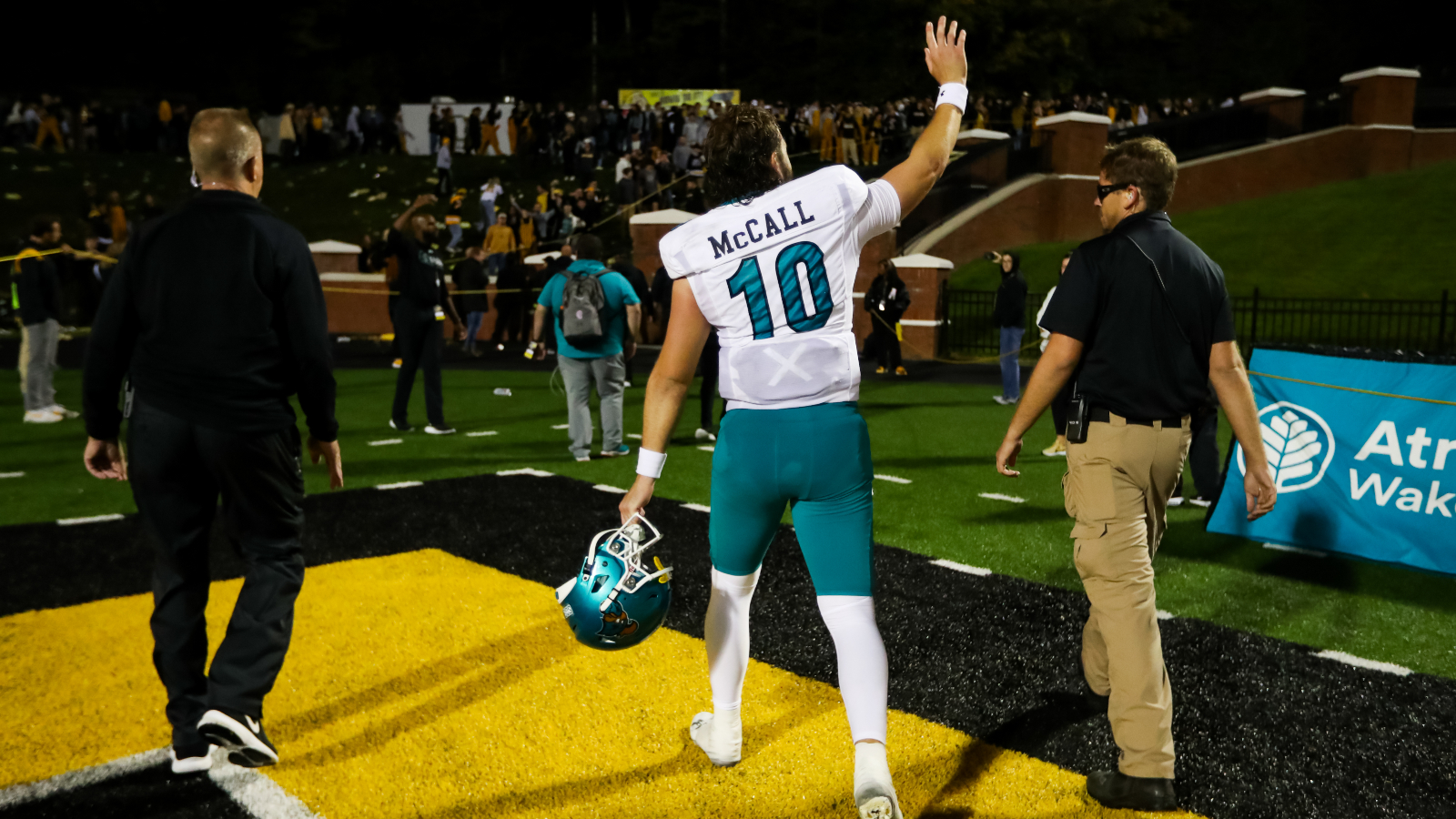 Grayson McCall Taken Off Field In Ambulance After Dirty Hit