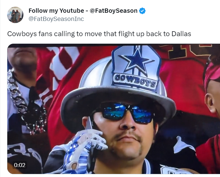 Cowboys Fan On The Phone Becomes An Instant Meme While Watching His ...