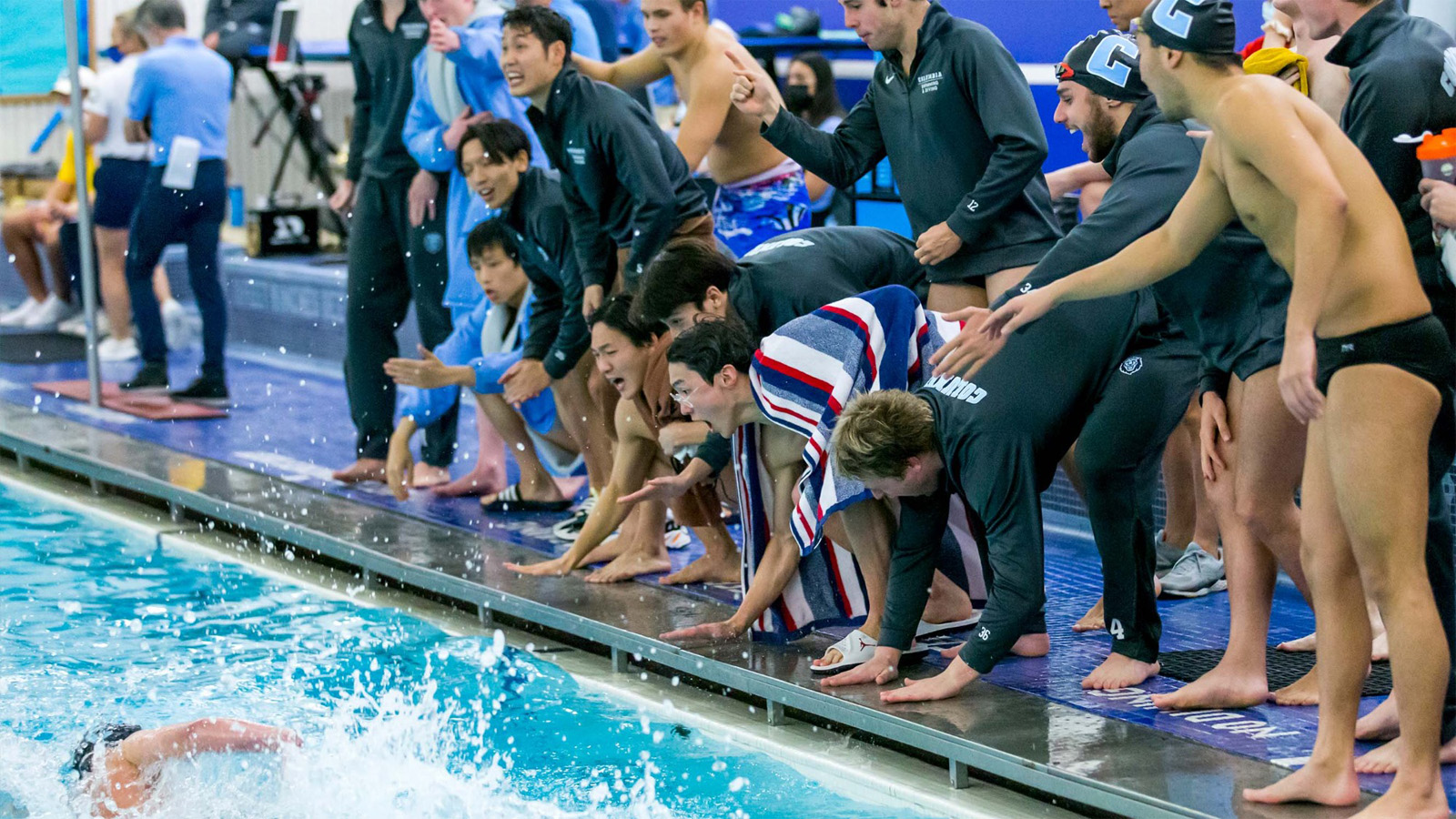 College Swimmer Goes Full-Send With Wild Dive For World Record
