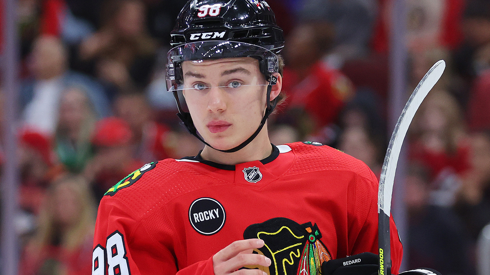 Connor Bedard Pulls Off Filthy Deke Against Red Wings