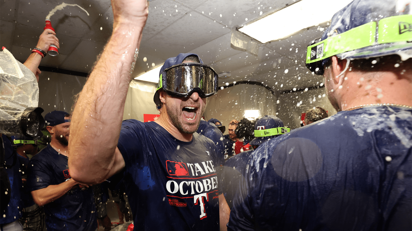 Max Scherzer Celebrated The Rangers' Win Like A Maniac