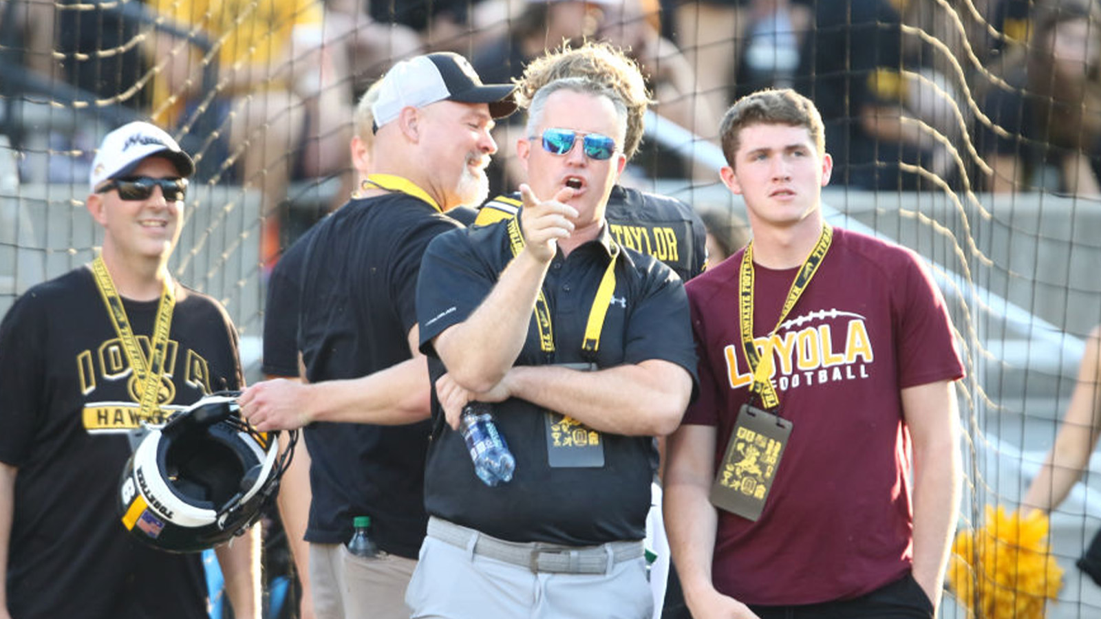 Fired Northwestern Coach Pat Fitzgerald Surfaces At Rival School