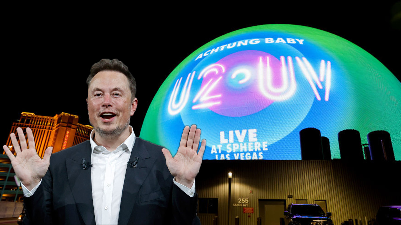 Elon Musk Posts Mind-Blowing Video Inside The 'Sphere' In Vegas