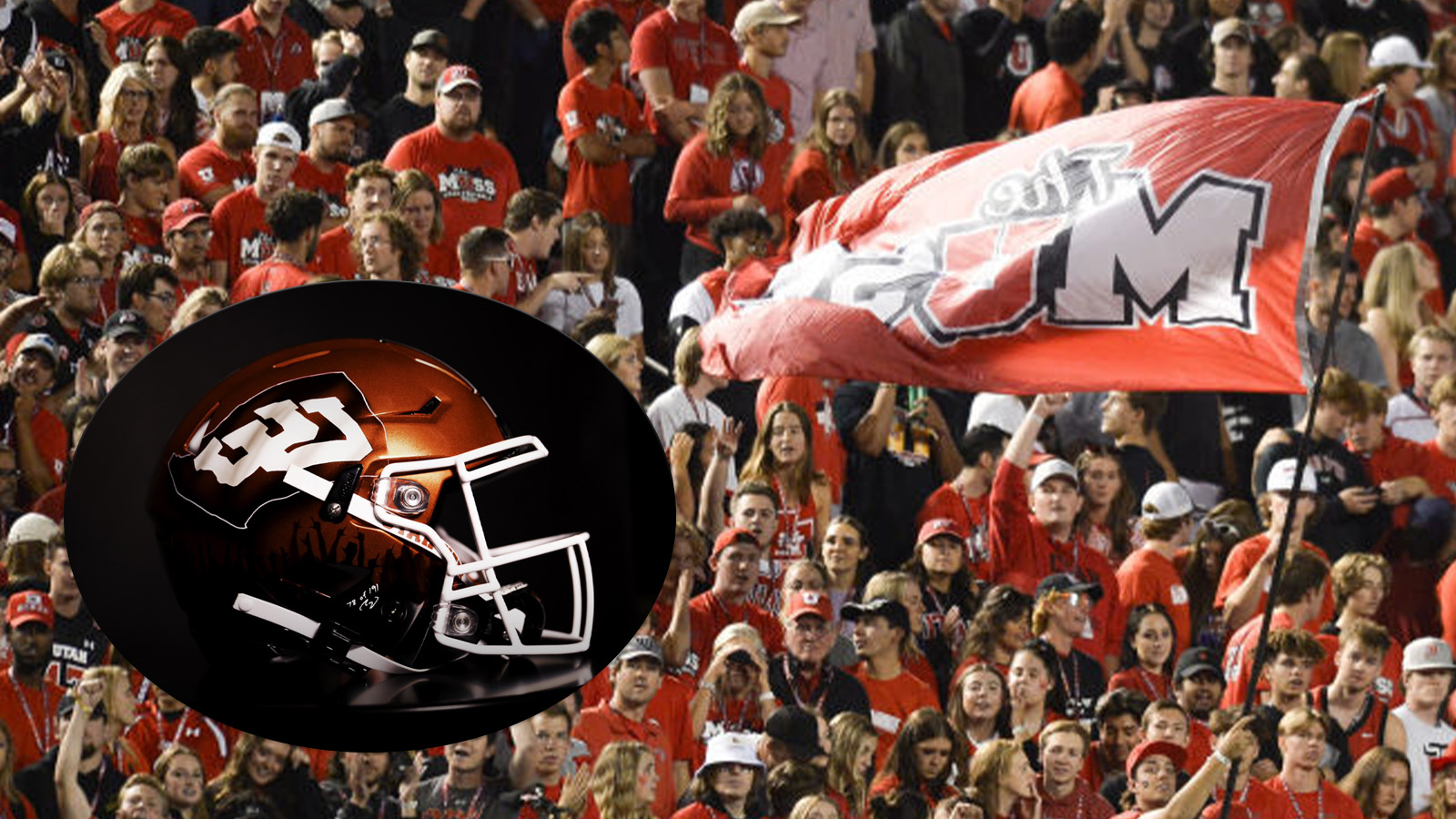 Utah Honors Rowdy Students With Epic New Hand-Painted Helmet