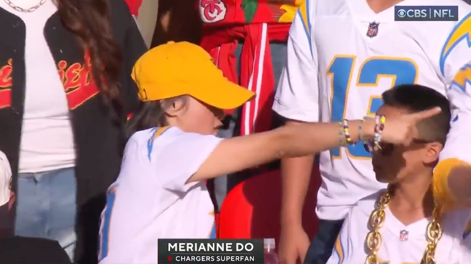 Viral Chargers Fan Shows Up At New Away Game With Sponsor