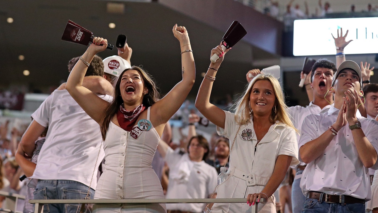 Miss. State Players Hoist AD UP In The Air After New Coach Hire