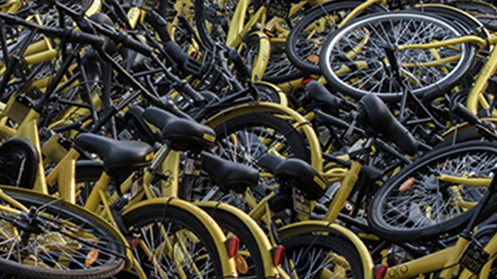 Videos Of Bike-Sharing Graveyards With Thousands Of Bicycles