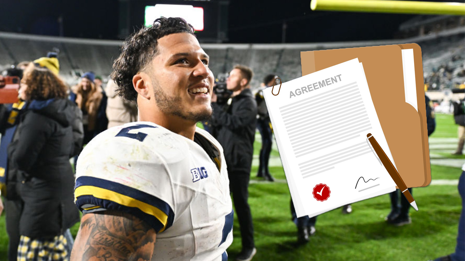 Star Michigan RB Lawyers Up After Being Tied To Connor Stalions