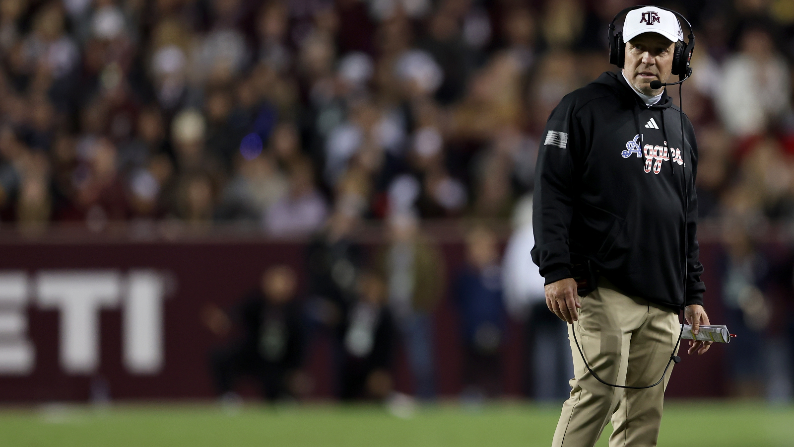 Aggies Present $160M Donation Check During Jimbo Fisher Finale