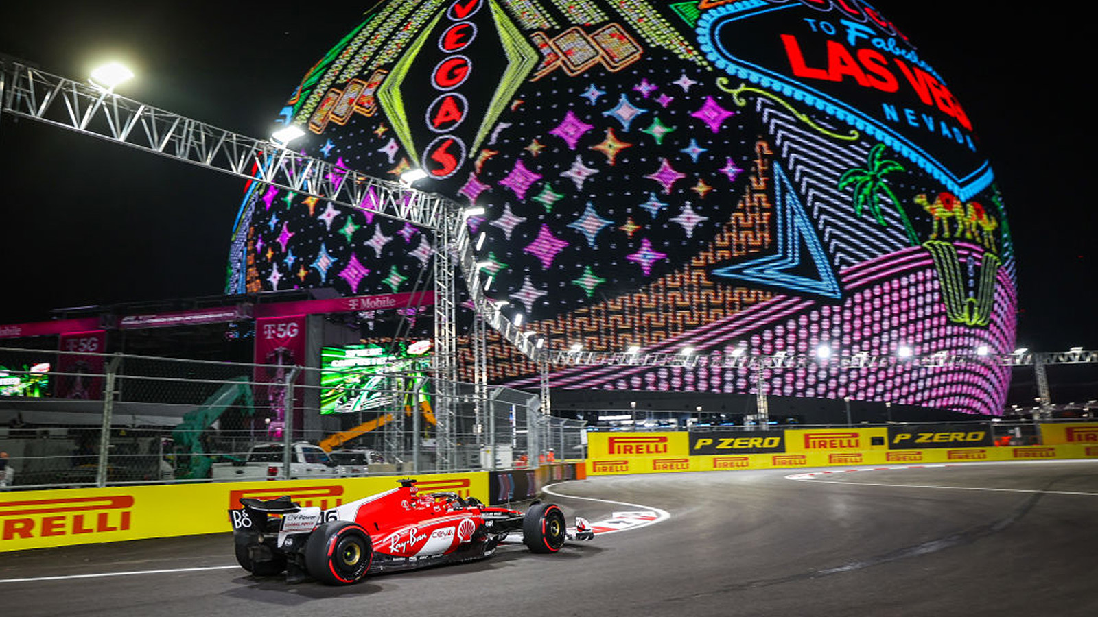 The Sphere's Visuals At F1 Grand Prix Are Crazier In Comparison