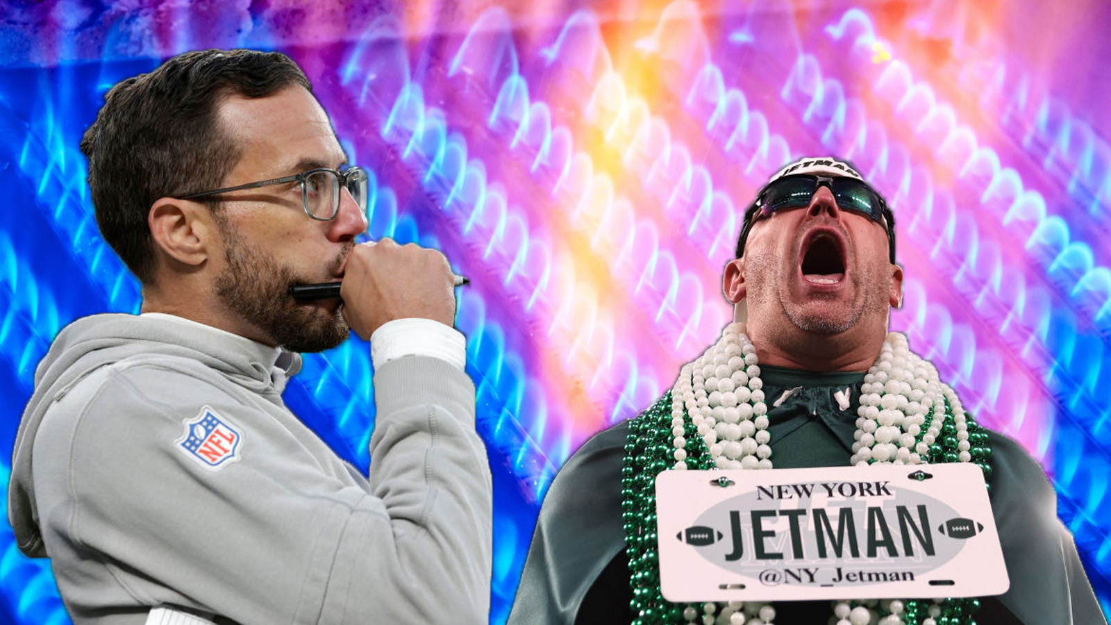 Hot Mic Catches Mike McDaniel's Hilarious Response To Jets Troll